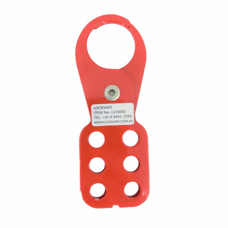 Lockout Hasps - Scissor & Tamper Proof Safety Hasps